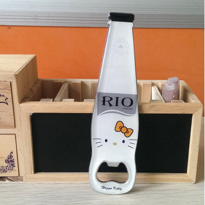 Full Color 420# Stainless Steel Bottle Opener Barblade 180*40MM