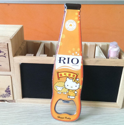 Full Color 420# Stainless Steel Bottle Opener Barblade 180*40MM
