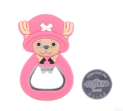 Full Color Cartoon Bar Blade Fridge Magnet Bottle Opener CE / ROHS