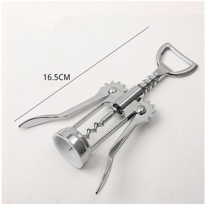 Deluxe Stainless Steel Red Wine Opener With Die Casting / Stamping