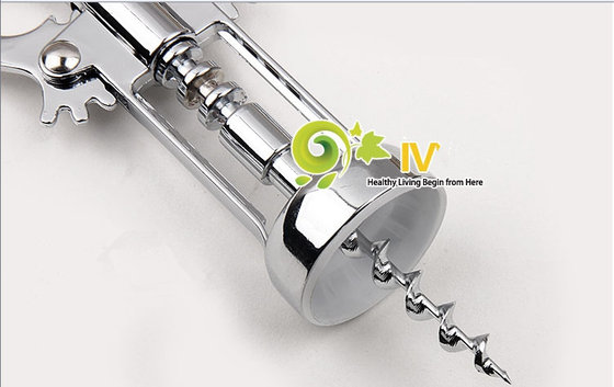 Deluxe Stainless Steel Red Wine Opener With Die Casting / Stamping