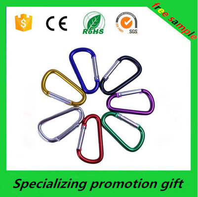 Outdoor Survival Mountaineering D-Shape Buckle Fast Hanging Mini Climbing Hook