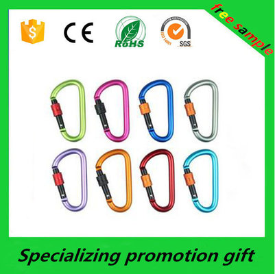 Mini Aluminium Carabiner Outdoor Essential Products With Hot Galvanized
