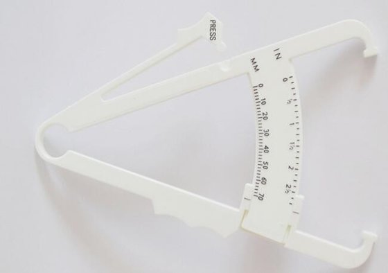 Medical Plastic Measurement Body Fat Caliper Promotional Tool Kits