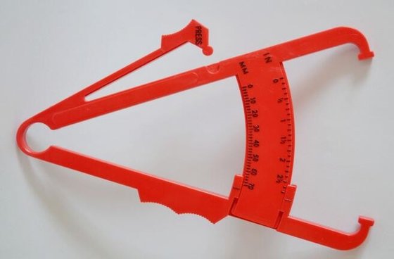 Medical Plastic Measurement Body Fat Caliper Promotional Tool Kits