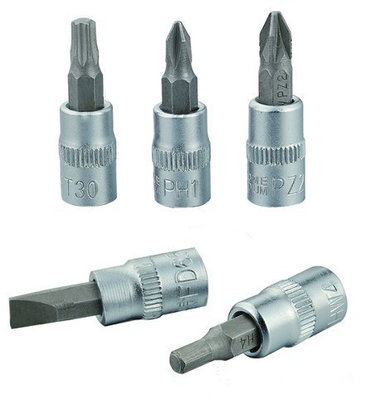 Ratchet Socket Wrench Automobile Repairing Tool Kit With Polished / Matt