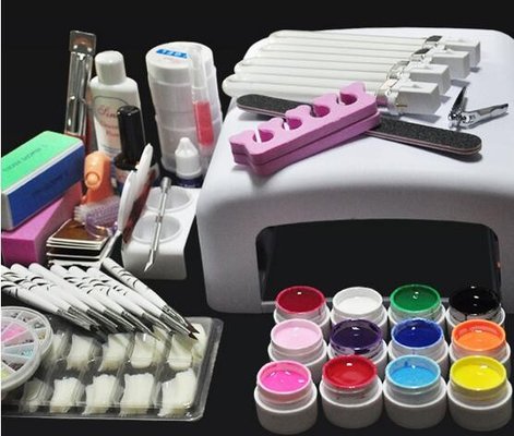 Personalized LED Gel Nail Polish Kit , Soak Off Nail Gel Polish Set