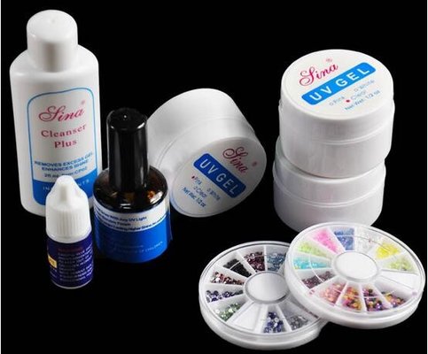 Personalized LED Gel Nail Polish Kit , Soak Off Nail Gel Polish Set