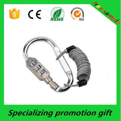 Mini Outdoor Essential Products , D Shape Camping Climbing Carabiner