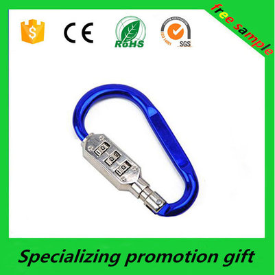 Mini Outdoor Essential Products , D Shape Camping Climbing Carabiner
