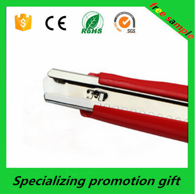Red Leather Utility Cutter Knife Folding Box Cutter For Home / Warehouse