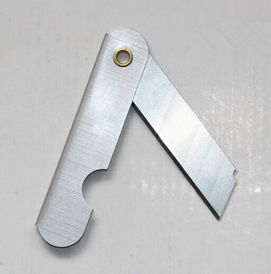 Industrial SK4 Safety Stainless Steel Utility Knife With Plastic Case