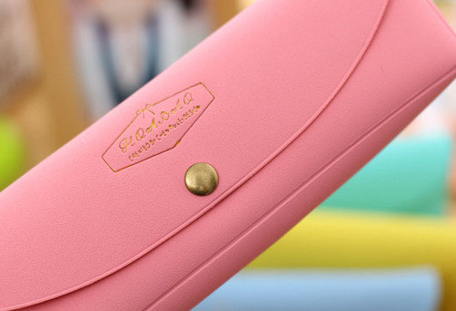 gorgeous Promotional Stationery personalised leather pencil case