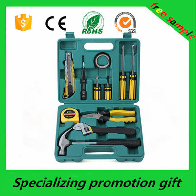 Multifunctional Portable Promotional Tool Kits 12pcs Emergency Hand Tool Set