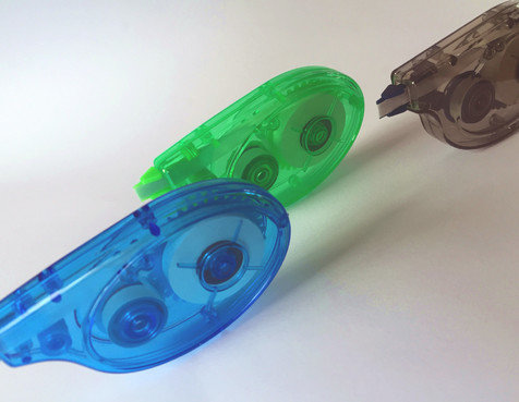 teenager Promotional Stationery , colorful 5mmX6m correction tape