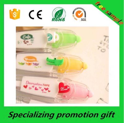 classicial  Promotional Stationery cartoon push correction tape