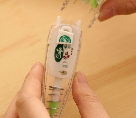 classicial  Promotional Stationery cartoon push correction tape