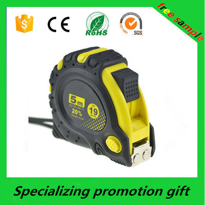Carbon Steel Blade Retractable Tape Measure with custom label