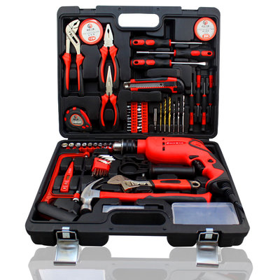 Customized Promotional Tool Kits Mechanical Socket Set 36*26*7.5cm