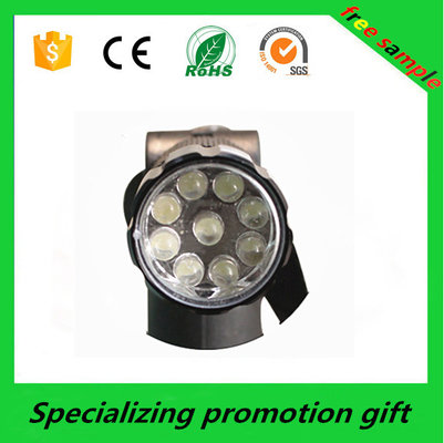 Aluminium Alloy Multifunction Alpenstock With Compass LED Light 4 Sections
