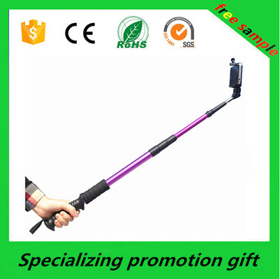 TPR Handle Alpenstock Outdoor Essential Products With Selfie Stick