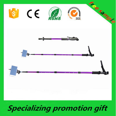 TPR Handle Alpenstock Outdoor Essential Products With Selfie Stick