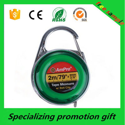 Durable Red / Blue 1.5m Retractable Tape Measure Promotional Gift Items
