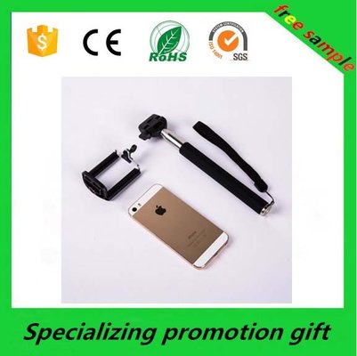 Wired Monopod Scalable Aluminum Selfie Stick 108cm for Android 4.2 / ISO