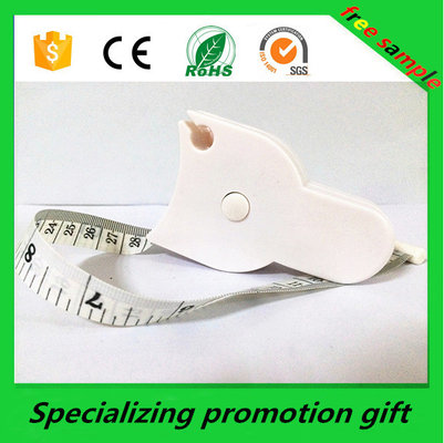 Popular 1.5m Fiberglass Spring Paper Bmi Measuring Tape Promotional Gift Items