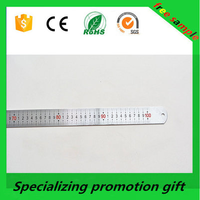 100cm 40inch metric inch metal scale steel ruler for business promotion