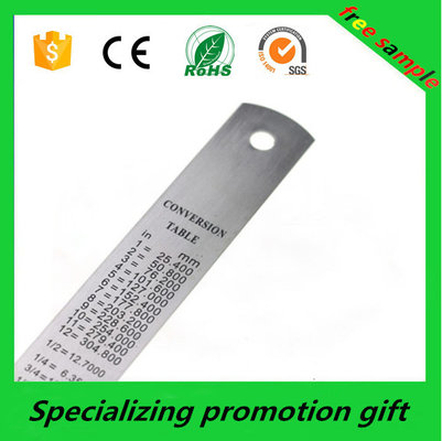 100cm 40inch metric inch metal scale steel ruler for business promotion
