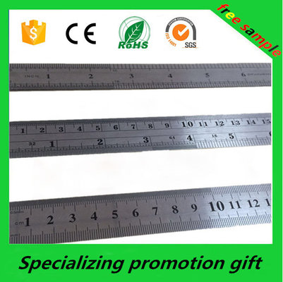 100cm 40inch metric inch metal scale steel ruler for business promotion