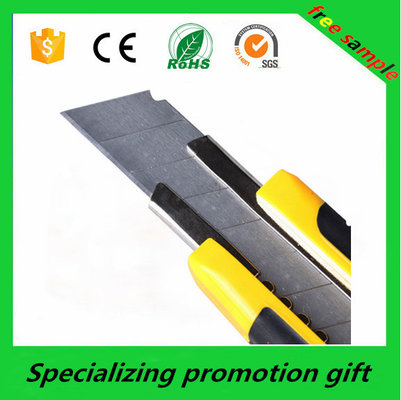 TPR Rubber Soft Handle 18mm Sliding Blade Knife Custom Pocket Knives