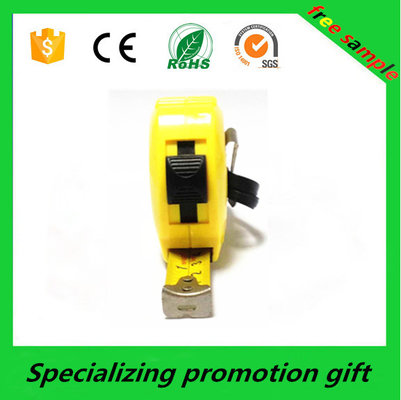 Three control button yellow Retractable Tape Measure 7.5M / 10M