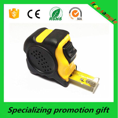 7.5M TPR coated case Retractable Tape Measure with custom brand sticker