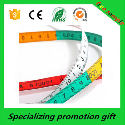 Round plastic 1.5m Body Mass Index Retractable Tape Measure for woman