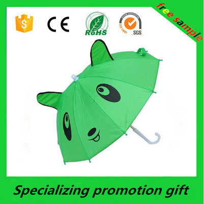 Girl Child Small 25" 27" 30" Custom Printed Umbrellas With Zinc Plated Metal