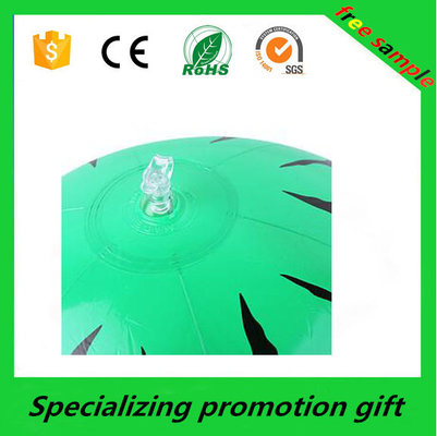Promotional Outdoor Essential Products , Watermelon Personalized Beach Balls