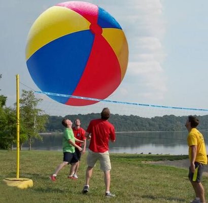 42'' PVC Outdoor Essential Products Large Beach Ball For Amusement Park