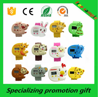 Electronic Promotional Products Fashion Silicone Cartoon Watch For Children