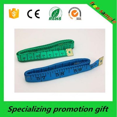 red / green 2.0M anatomical Body Retractable Tape Measure for tailor