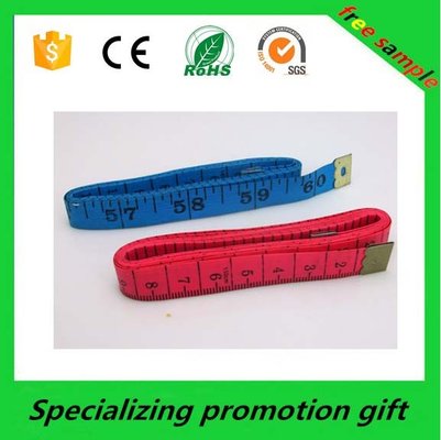 red / green 2.0M anatomical Body Retractable Tape Measure for tailor