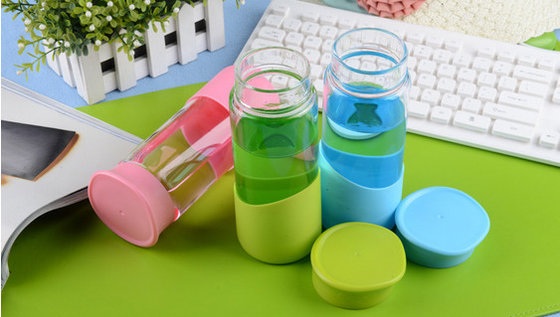 Clear 300ml Advertising Cups Heat Resistant Water Bottle Bpa Free