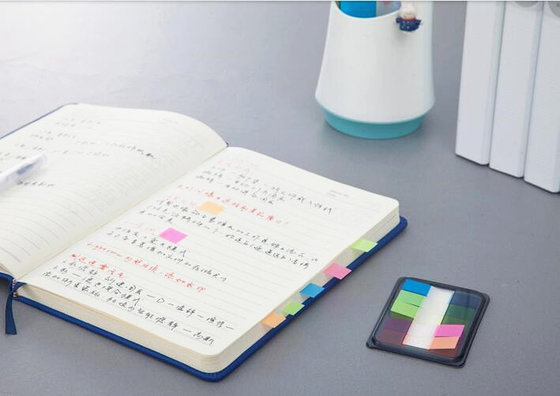Classified Index Sticky Notes Promotional Stationery 45*12mm