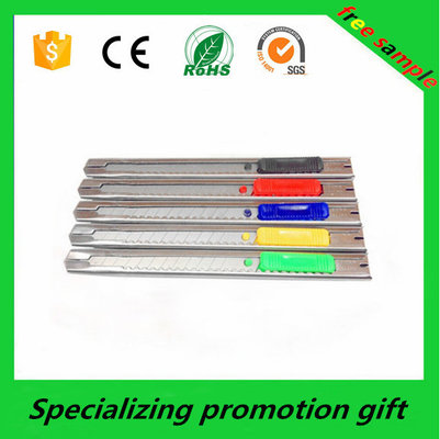 Aluminum Alloy / Zinc Snap off Blade Utility Cutter Knife 0.4*9*80mm