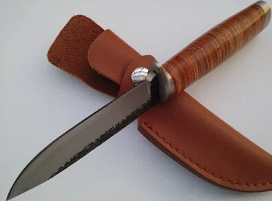 Stainless Steel Utility Cutter Knife Fixed Blade Knife For Camping