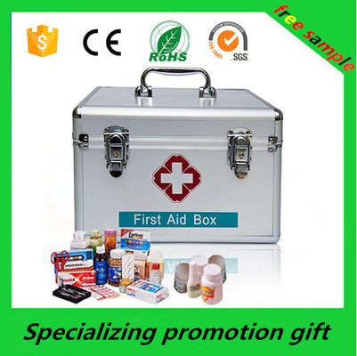 Household Emergency Promotional Tool Kits Aluminium Alloy First aid kit