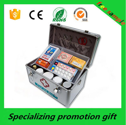 Household Emergency Promotional Tool Kits Aluminium Alloy First aid kit