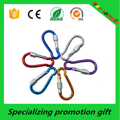 Mini Aluminium Carabiner Climbing Buckle Bag Buckle Key Chain Hook