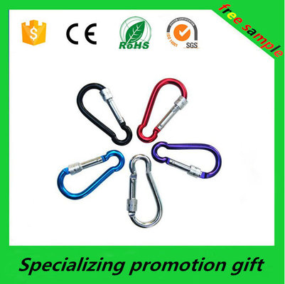 Mini Aluminium Carabiner Climbing Buckle Bag Buckle Key Chain Hook